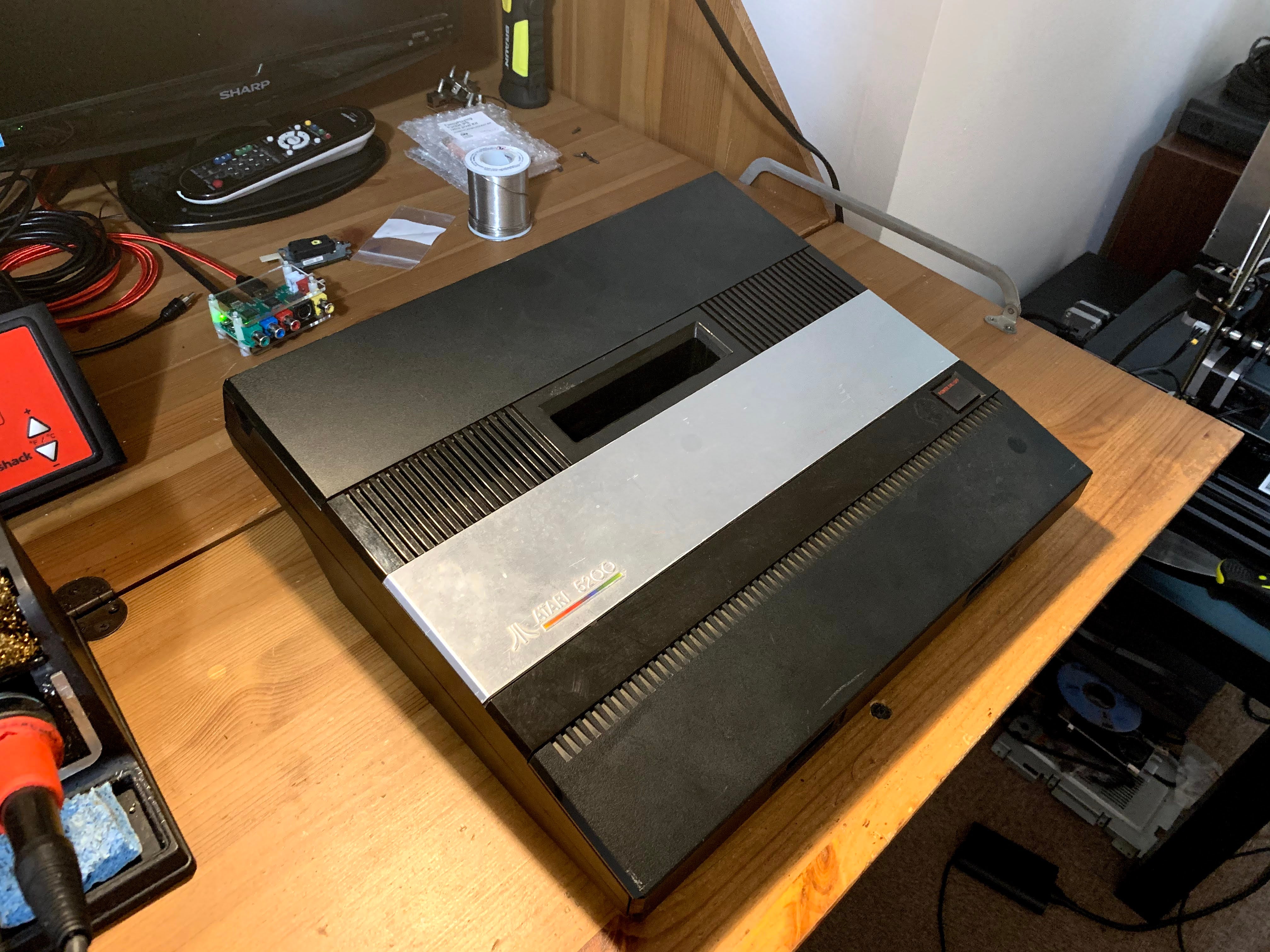 Atari 5200 S-Video Install – 1upRestorations