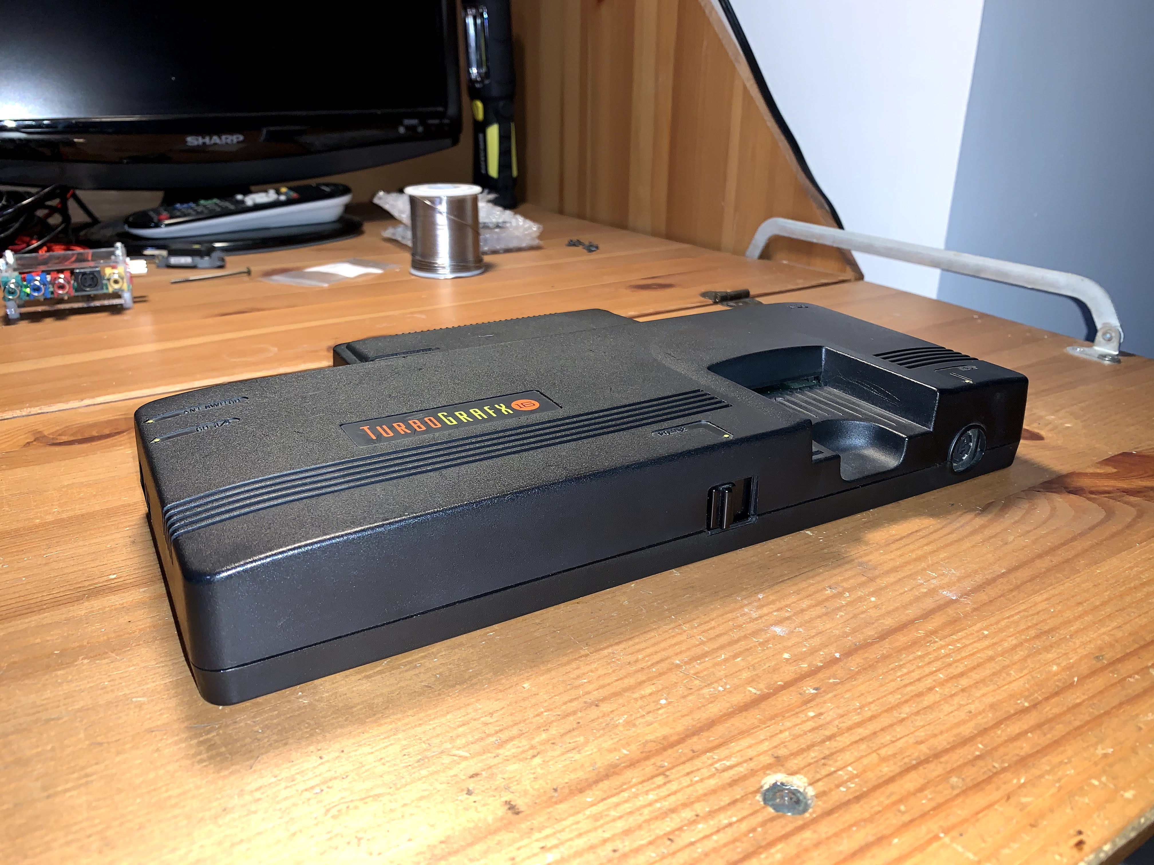 Turbografx 16 PC Engine RGB Install 1upRestorations